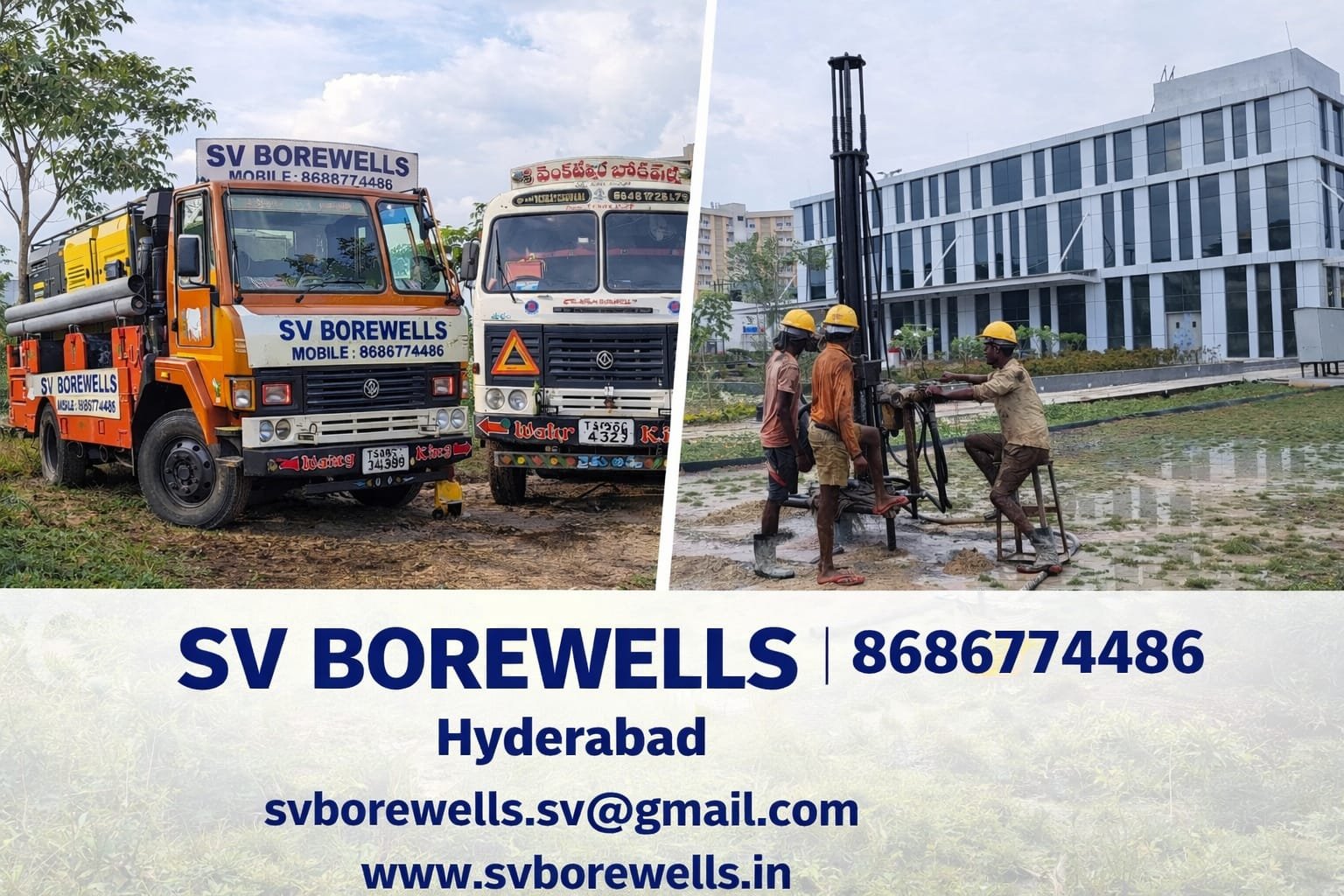 SV BOREWELLS - SV Borewells | Borewell Drilling, Robo Drilling ...